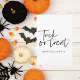 Modern Minimal Trick And Treat | Happy Halloween Holiday Card | Zazzle