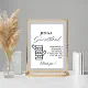 Modern Minimal Wedding Jenga Game Guestbook Sign | Zazzle