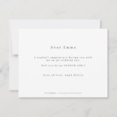 Modern minimal will you be my flower girl script invitation | Zazzle