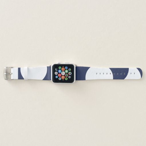 Modern minimalism Navy blue Apple watch bands | Zazzle Modern minimalism Navy blue Apple watch bands | Zazzle