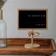 Modern Minimalist | Black Reserved Sign | Zazzle