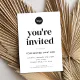 Modern Minimalist Business Event Invitation | Zazzle