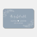 Modern Minimalist Dusty Blue The Perfect Match | Zazzle