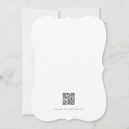Modern Minimalist Elegant Chic Simple Wedding Invitation | Zazzle