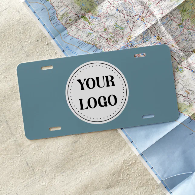 Modern, minimalist, elegant &customizable Ornament License Plate | Zazzle