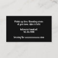 Modern Minimalist Eye Brow Threading Service Business Card | Zazzle