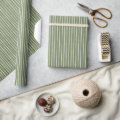 Modern Minimalist Green Rustic Stripes Wrapping Paper | Zazzle