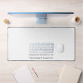 Modern Minimalist Monogram or Add Logo Business Desk Mat | Zazzle