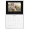 Modern Minimalist Multi Photo Family Memories Calendar | Zazzle