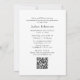 Modern Minimalist PHOTO Graduation Party QR code Invitation | Zazzle