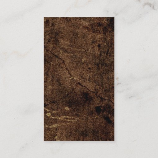 Modern Minimalist Professional Brown Background Business Card | Zazzle