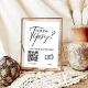 Modern Minimalist Tip Your Bartender Wedding Sign | Zazzle