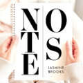 Modern Minimalist Typography Custom Name Notes Planner | Zazzle