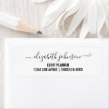 Modern Minimalist White Address Label | Zazzle