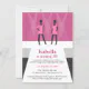 Modern Models Runway Fashion Show Birthday Party Invitation | Zazzle