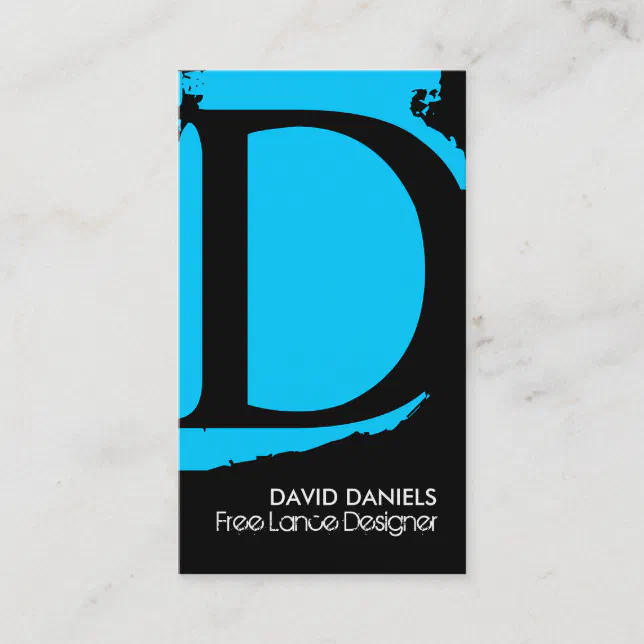Modern Monogram Business Cards | Zazzle