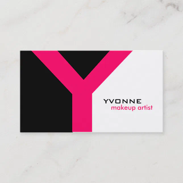 Modern Monogram Business Cards | Zazzle