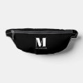 Modern Monogram Initial Name Fanny Pack | Zazzle