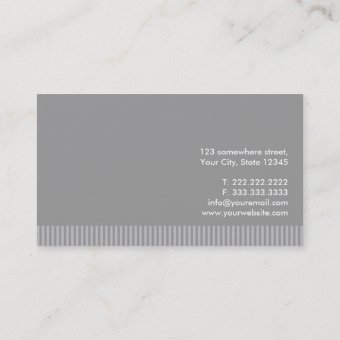 Modern Monogram Psychologist Business Card | Zazzle