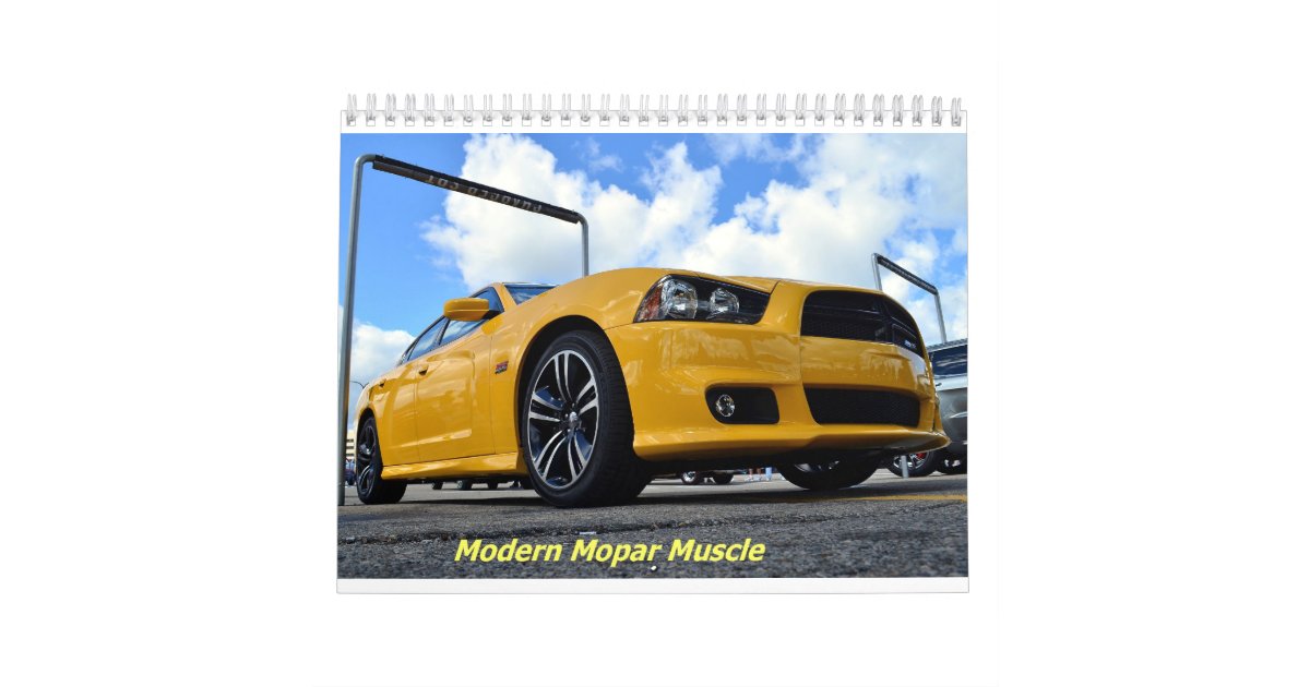 Modern Mopar Muscle Calendar | Zazzle