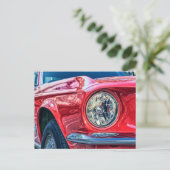 modern muscle car postcard | Zazzle