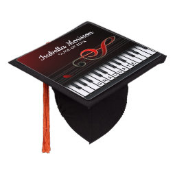 Modern Music Graduation Cap Topper | Zazzle