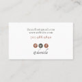 Modern Nail Tech Business Card | Zazzle
