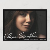 Modern Names Editable Multi Photo Graduation Party Invitation | Zazzle