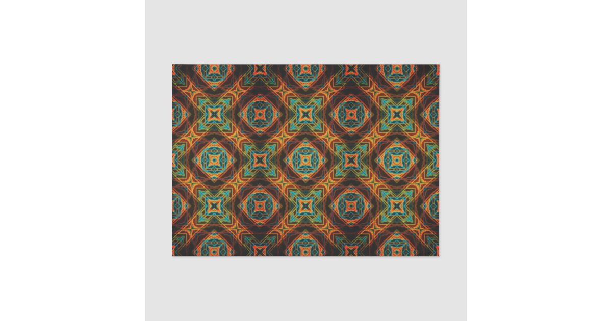 Modern Native American 19 Tissue Paper | Zazzle