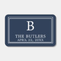 Modern Navy Blue Matchbox Wedding Favor Matchboxes | Zazzle