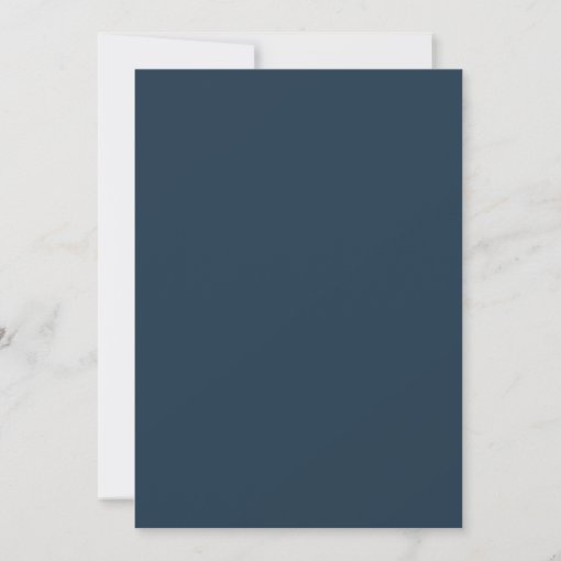 Modern Navy Script Graduation Party Invitation | Zazzle