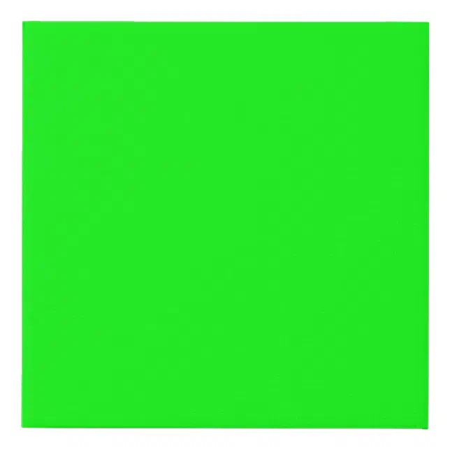 Modern neon green screen bright plain solid cool faux canvas print | Zazzle
