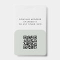 Modern Neutral Business Employee ID Badge | Zazzle