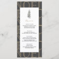 Modern NOEL Pattern Christmas Holiday Dinner Party Menu | Zazzle