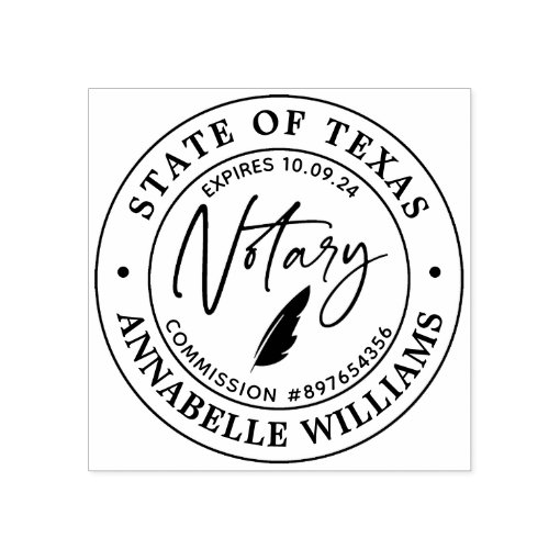 Modern Notary Public Rubber Stamp | Zazzle Modern Notary Public Rubber Stamp | Zazzle