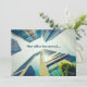 Modern Office Building Change of Address Moving Announcement | Zazzle