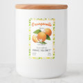 Modern Orangecello Small Bottle Label | Zazzle