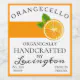 Modern Organic Orangecello Tall Bottle Label | | Zazzle