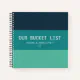 Modern Our Bucket List Couple Keepsake Journal | Zazzle