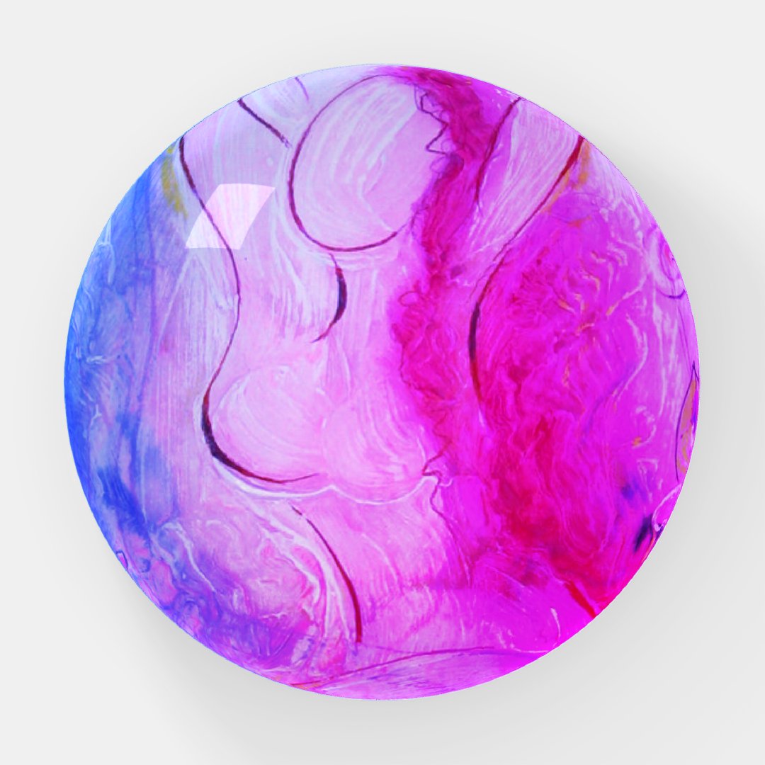modern paperweight abstract art cute female form | Zazzle