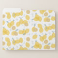 Modern Pastel Citrus Lemons Pattern File Folder | Zazzle