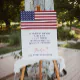 Modern Patriotic Military Retirement Welcome Sign | Zazzle