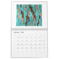 modern pattern calendar | Zazzle