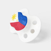 Modern Pattern Filipino Flag Pacifier | Zazzle