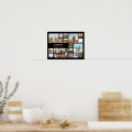 Modern Personalized 19 Photo Collage Poster | Zazzle