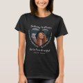 Modern Personalized Heart Photo Memorial T-Shirt | Zazzle