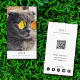 Modern Pet Cat Influencer Photo QR Code Business Card | Zazzle