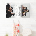 Modern Photo Collage Friends Graduation Party Banner | Zazzle
