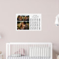 Modern photo collage wedding seating chart | Zazzle