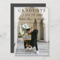 Modern Photo Graduation Open House Invitation | Zazzle